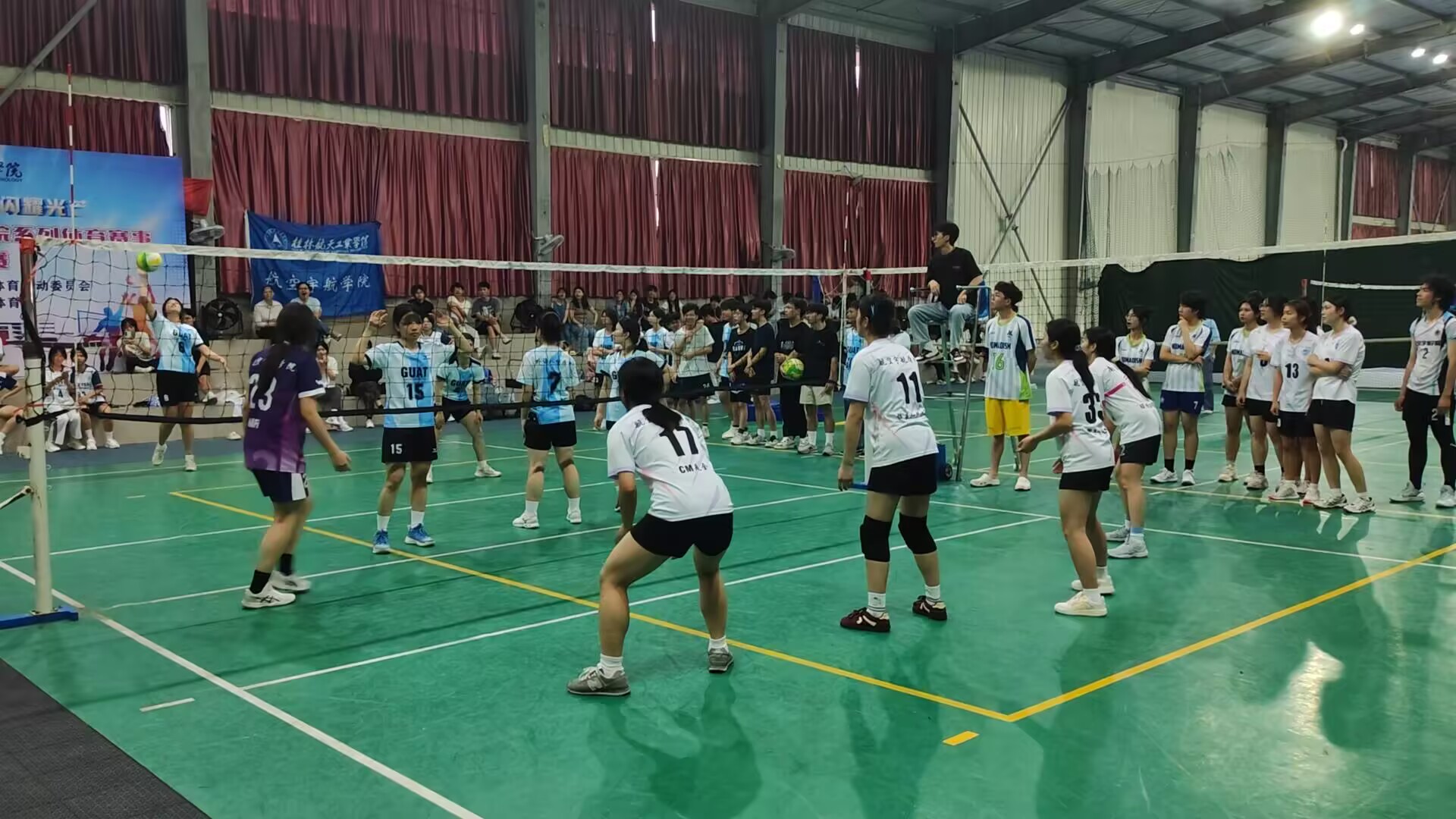 2025年桂林航天工业学院系列体育赛事—气排球比赛圆满落幕-体育部